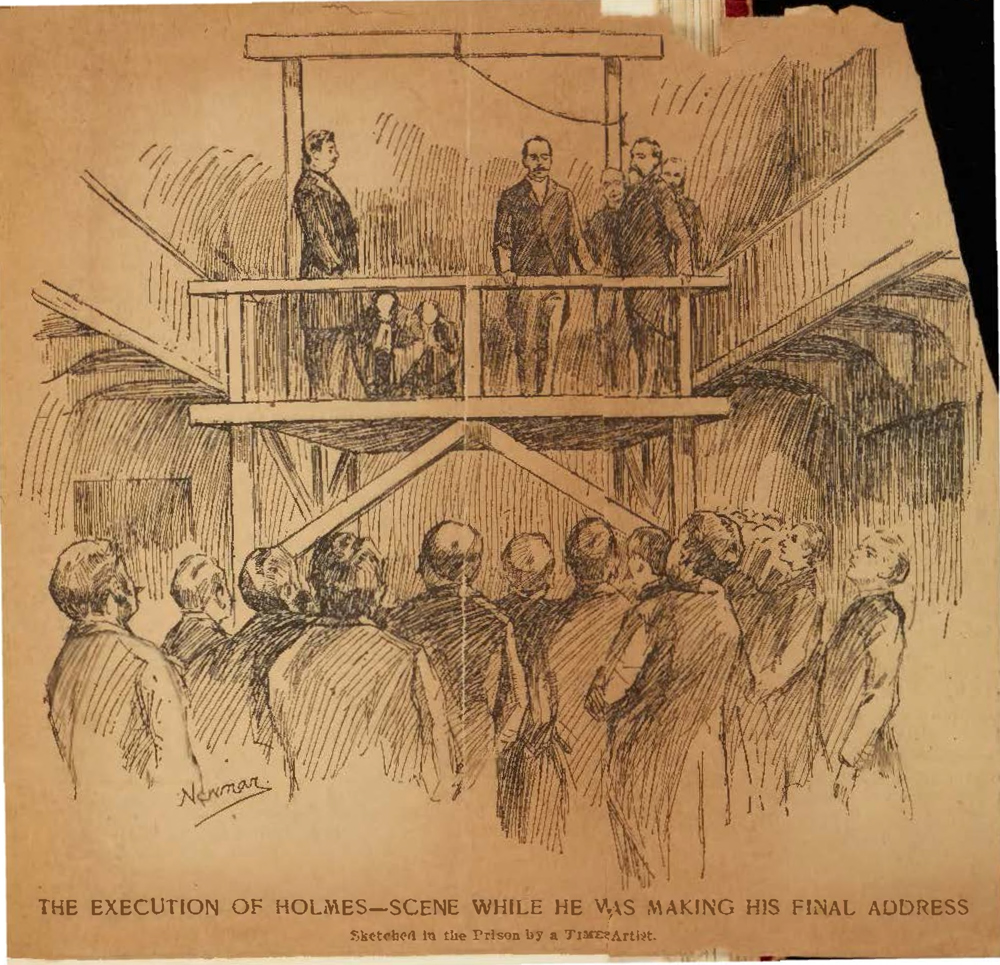 Execution of H H Holmes · Santa Clara University Digital Exhibits